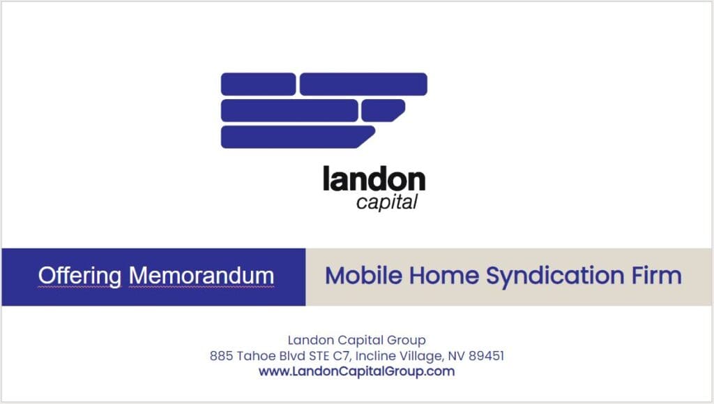 Investment Properties - Landon Capital Group